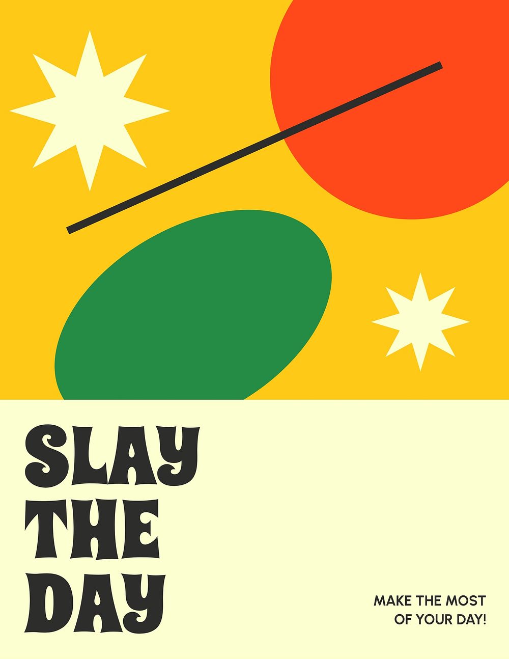 Colorful funky poster template | Premium Photo - rawpixel