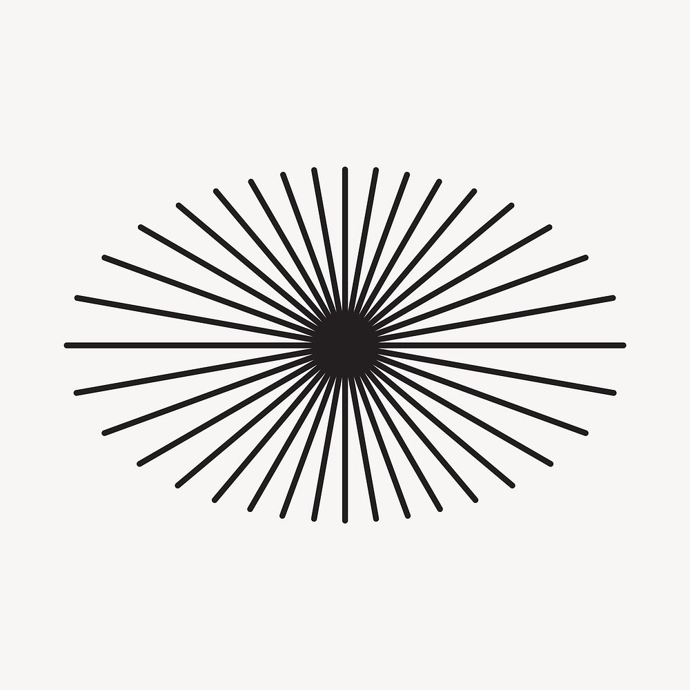 Starburst shape shape illustration vector | Premium Vector - rawpixel