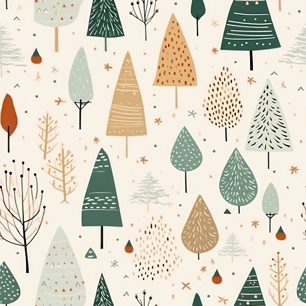Christmas pattern tranquility backgrounds. | Premium Photo Illustration ...