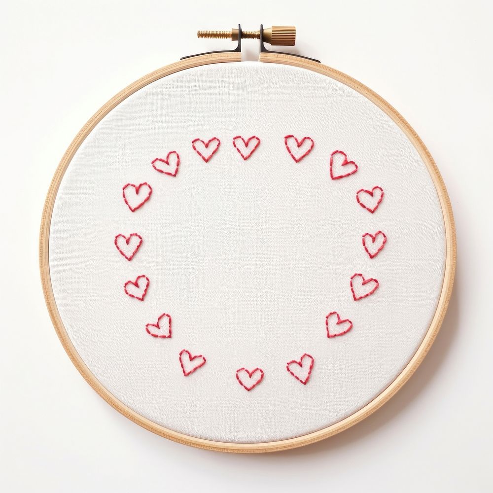 Embroidery pattern textile circle. AI | Premium Photo - rawpixel