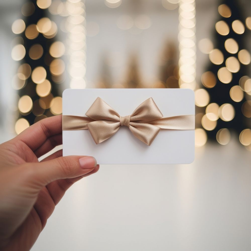 Gift card paper celebration accessories. | Premium Photo - rawpixel