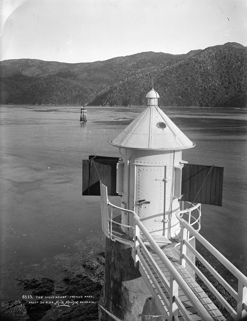 Lighthouse, French Pass Muir Moodie | Free Photo - rawpixel
