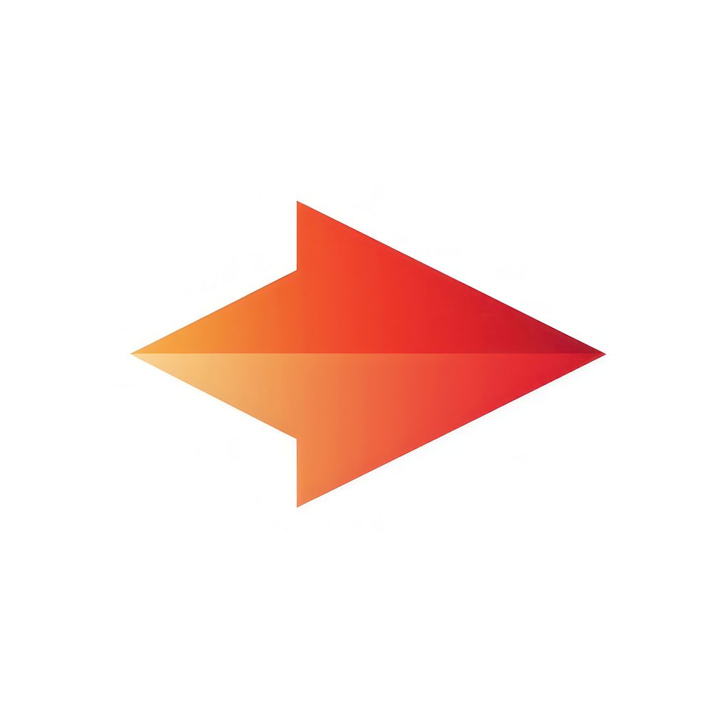 Arrow symbol logo white background. | Free Photo Illustration - rawpixel