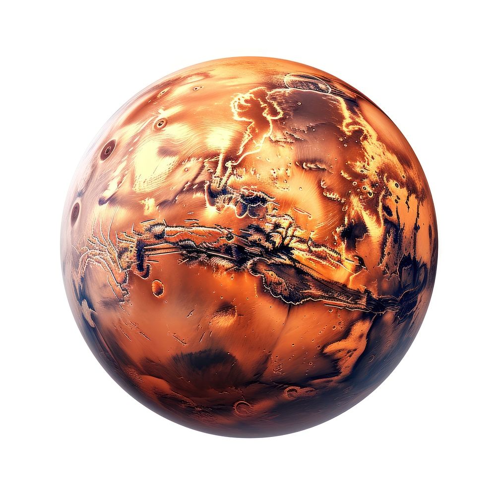 Mars sphere planet globe. AI | Premium Photo - rawpixel