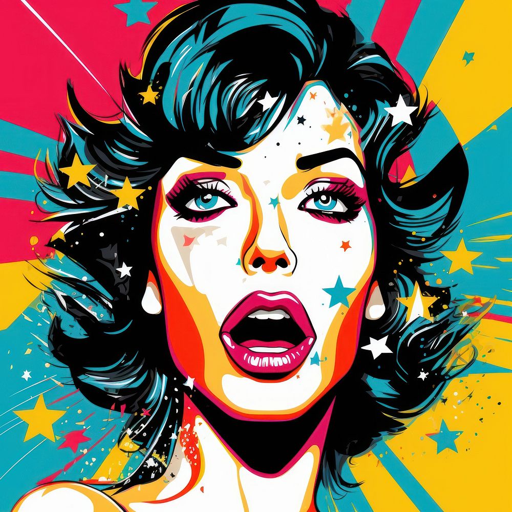 Art painting portrait graphics. AI | Premium Photo Illustration - rawpixel