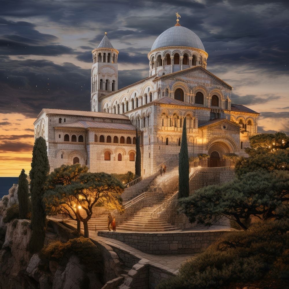 Ancient basilica architecture building ancient. | Premium Photo - rawpixel