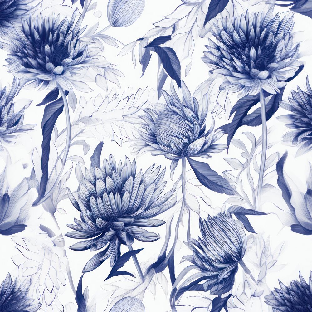 Foliage drawing sketch pattern | Free Photo Illustration - rawpixel