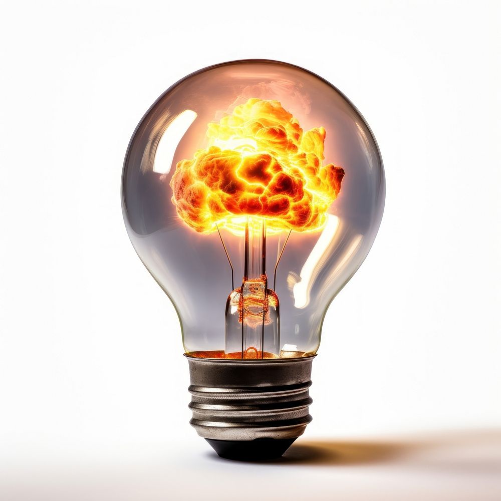 An atomic bomb light bulb | Premium Photo Illustration - rawpixel