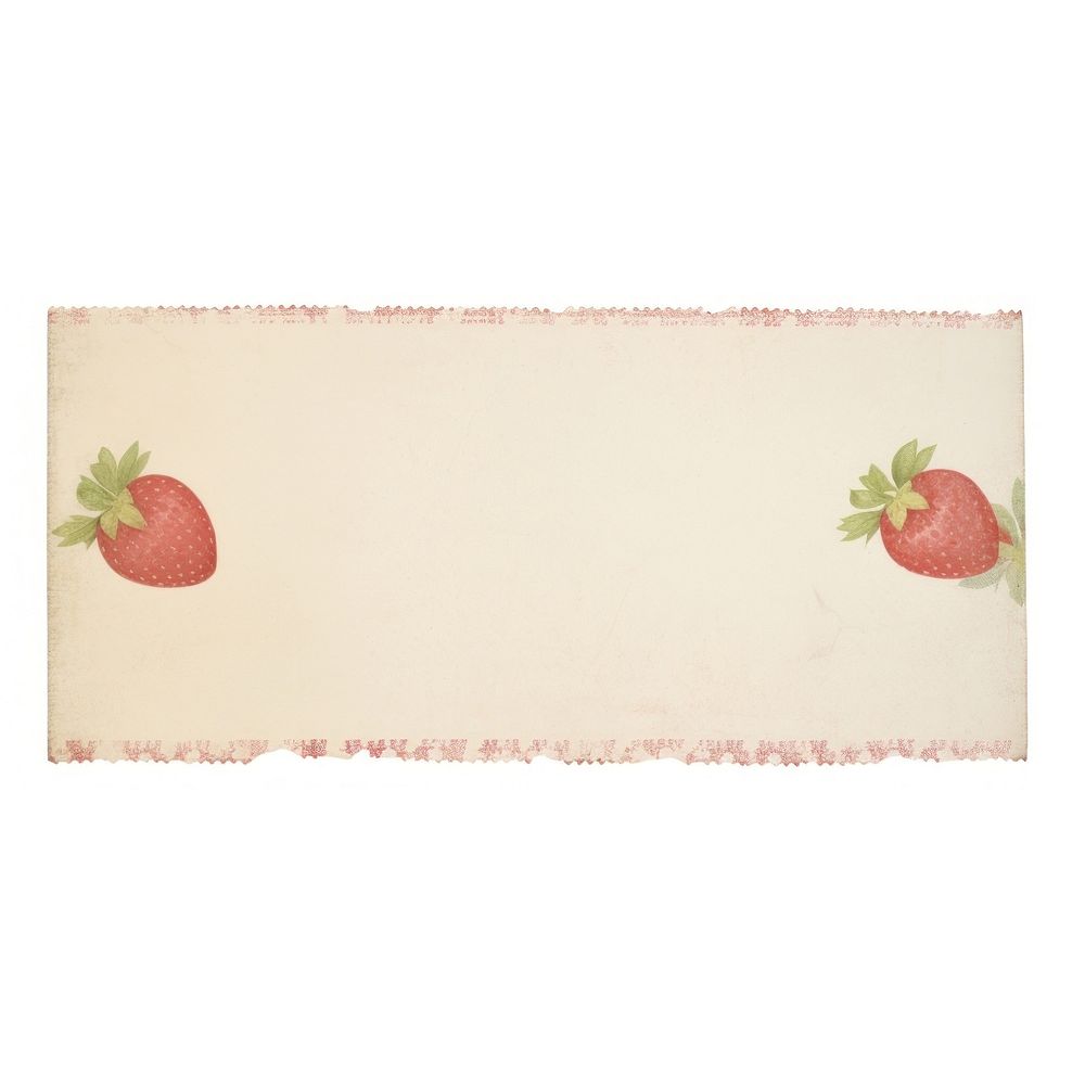Strawberry fruit plant white background. | Free Photo Illustration ...