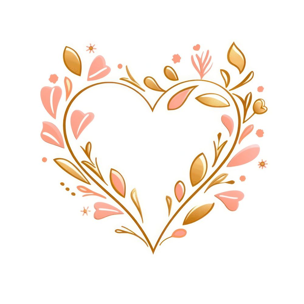 Heart pattern white background celebration. | Premium Photo ...