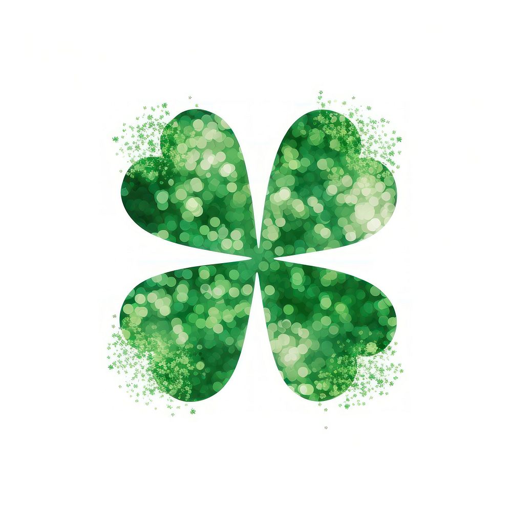 Clover icon shape green leaf. | Free Photo Illustration - rawpixel
