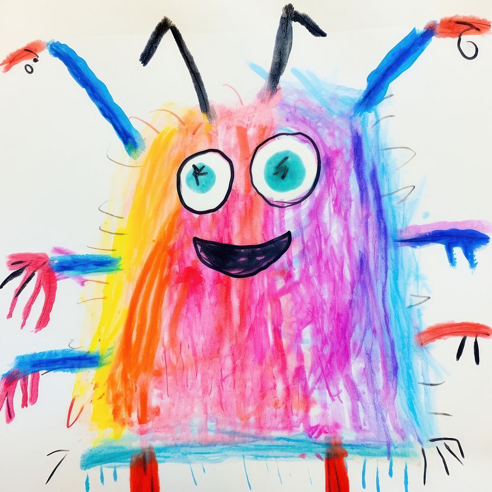 Monster painting art anthropomorphic. AI | Free Photo Illustration ...