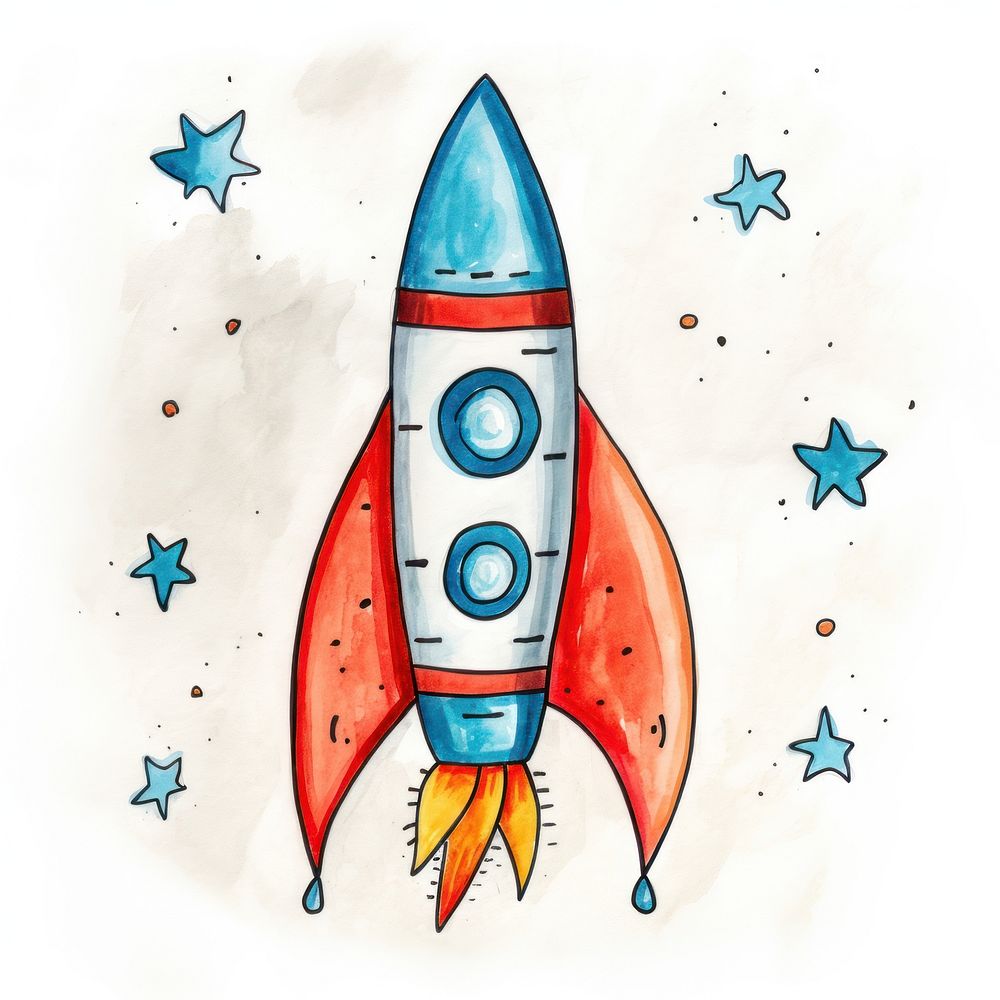 Rocket ship rocket vehicle transportation. | Free Photo Illustration ...