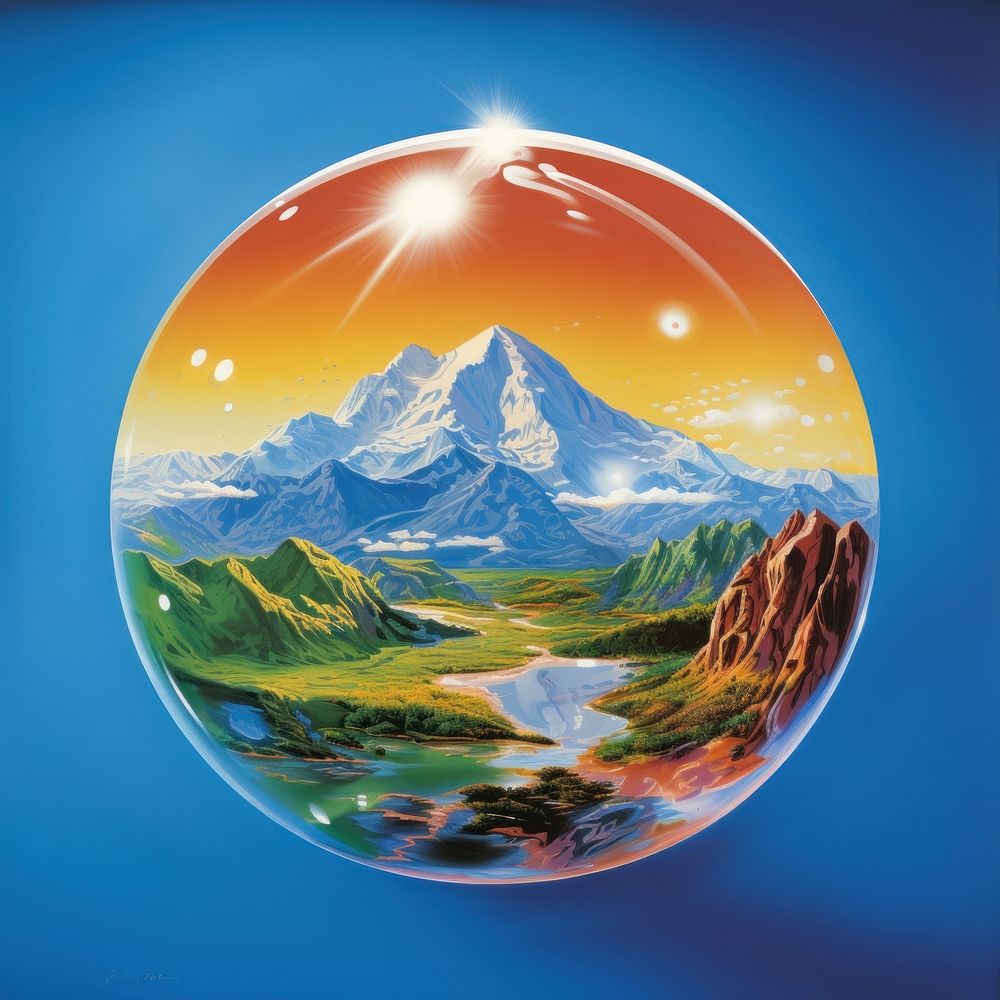 Earth nature sphere space. AI | Premium Photo Illustration - rawpixel