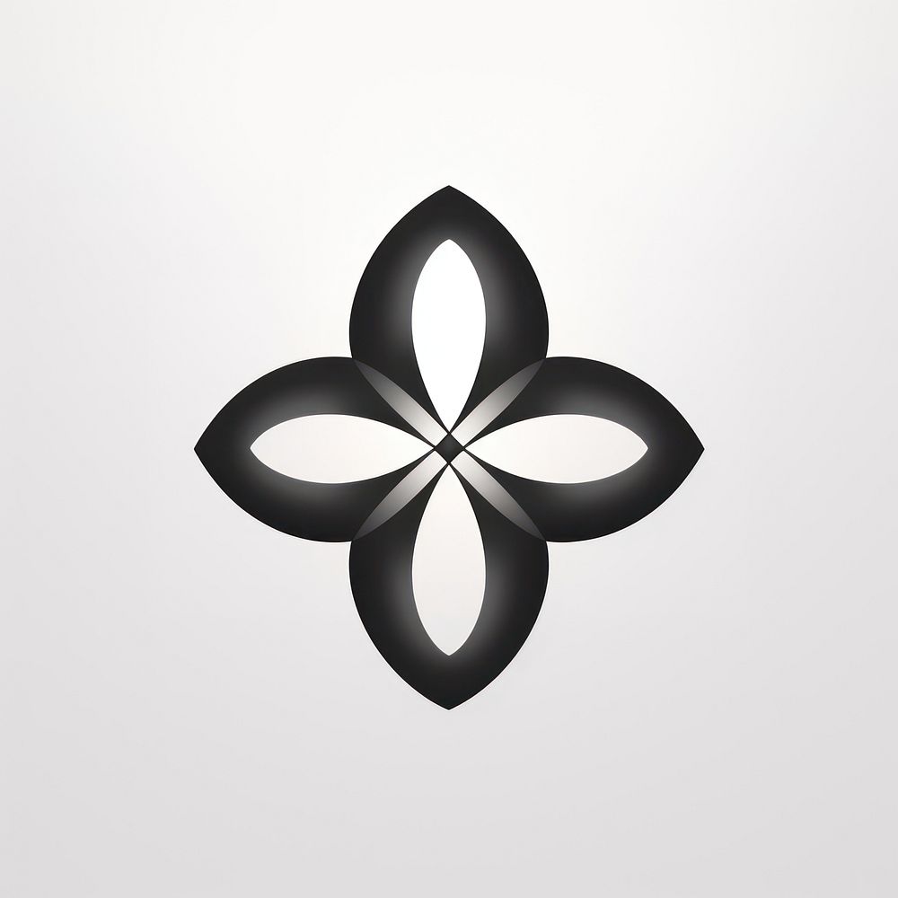 Trefoil symbol shape black | Free Photo Illustration - rawpixel