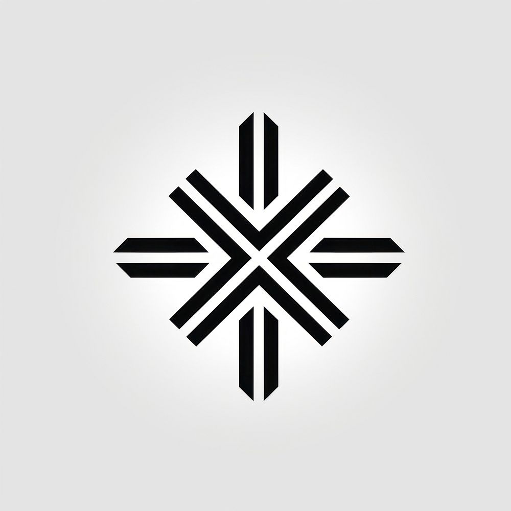 Cross logo symbol shape. AI | Premium Photo Illustration - rawpixel