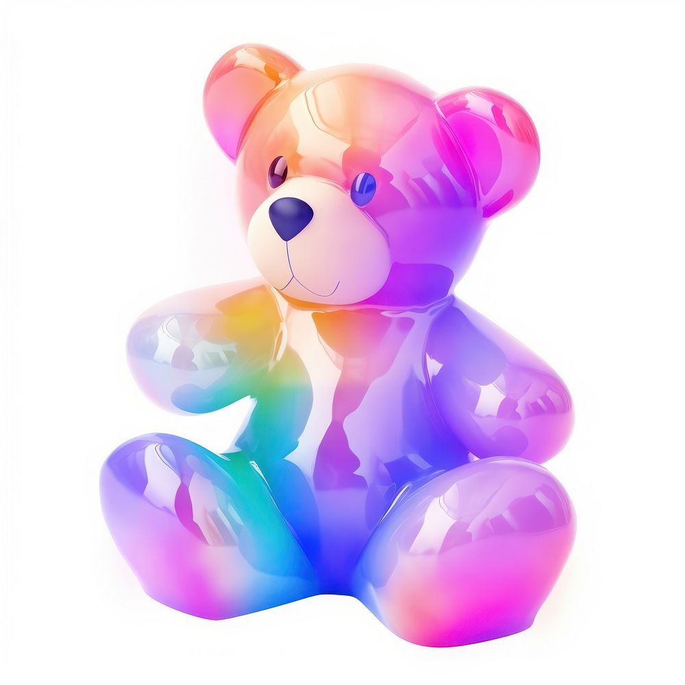 Teddy bear toy abstract representation. | Premium Photo Illustration ...