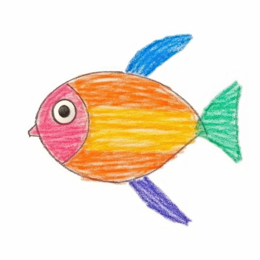 Baby fish goldfish drawing animal. | Premium Photo Illustration - rawpixel