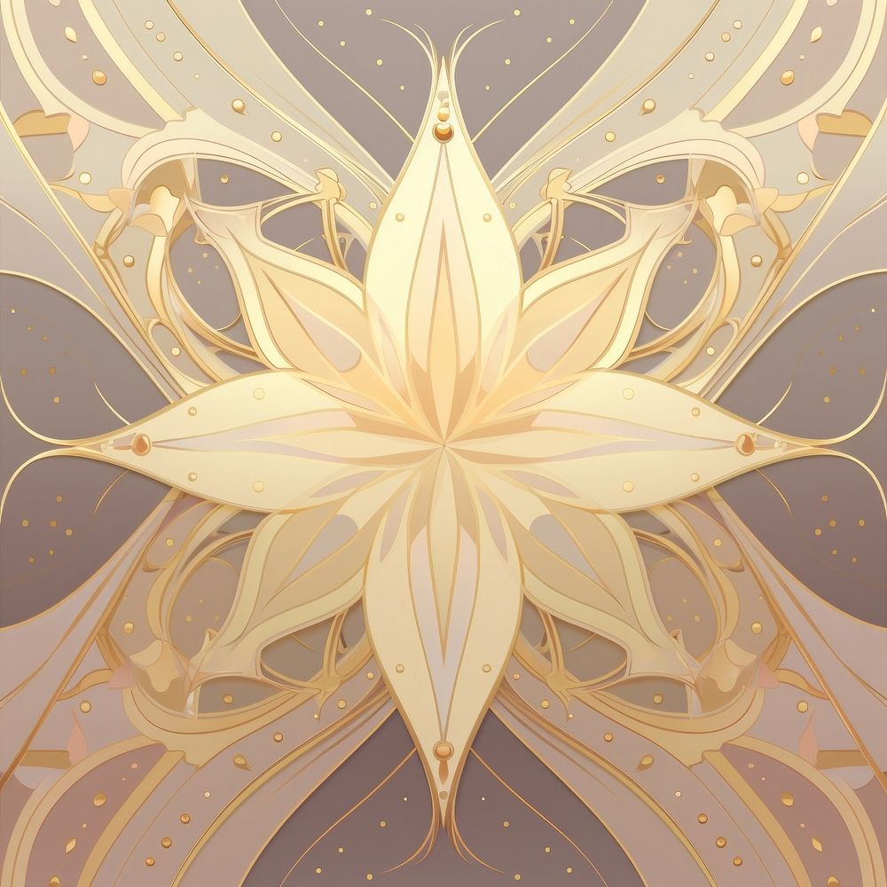 Star pattern gold line. AI | Premium Photo Illustration - rawpixel