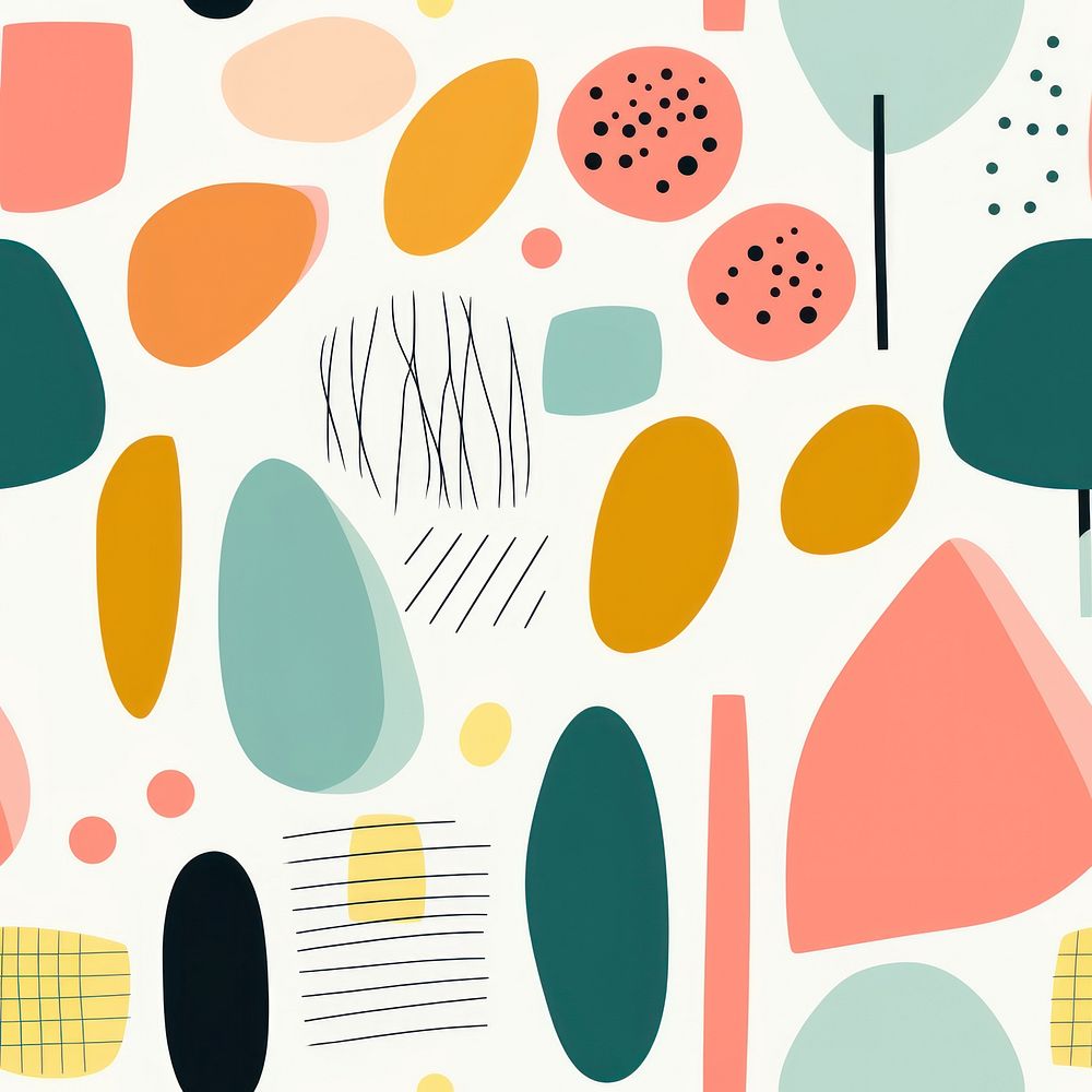 Abstract shapes pattern backgrounds art. | Premium Photo Illustration ...
