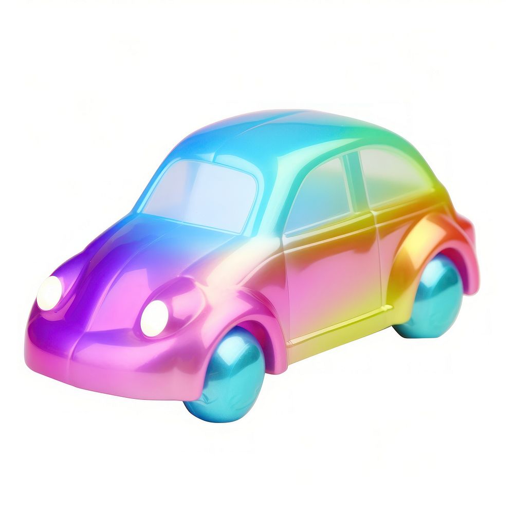 Toy car rainbow futuristic clothing. | Free Photo Illustration - rawpixel