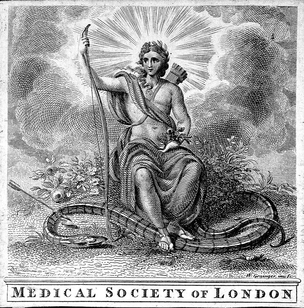 Apollo his bow, having slain | Free Photo Illustration - rawpixel