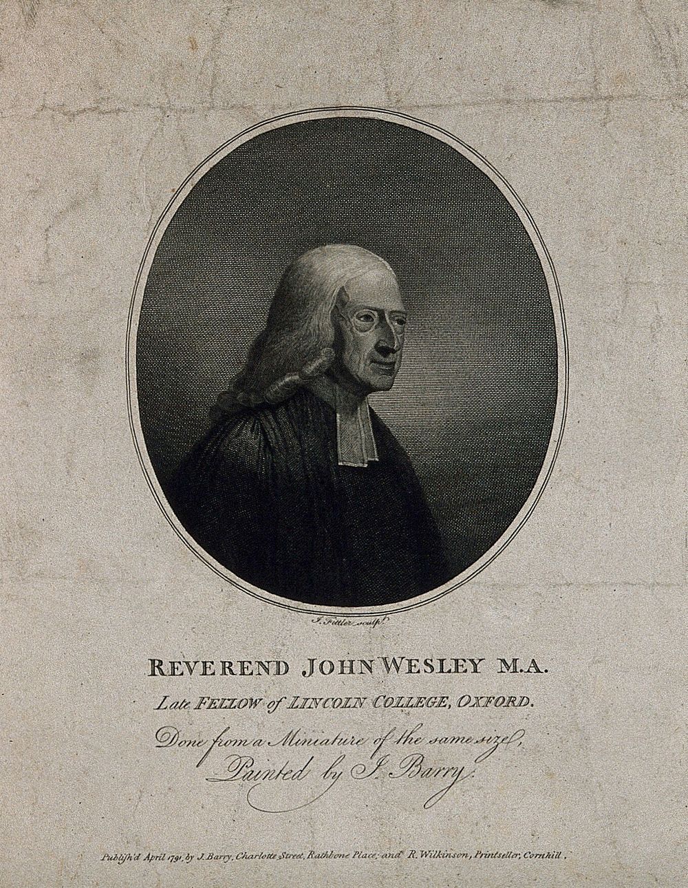 John Wesley. Stipple engraving, 1825 | Free Photo Illustration - rawpixel