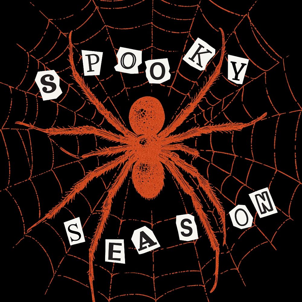 Spooky season Facebook post template | Free Photo - rawpixel