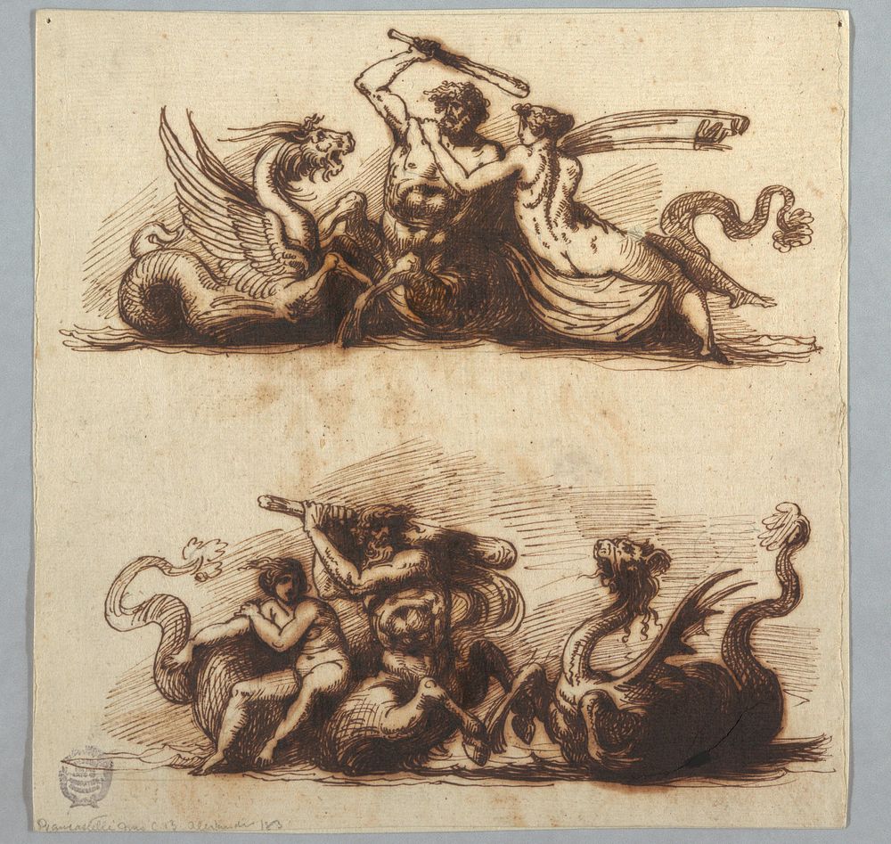 Bythos Aphros Felice Giani, Italian | Free Photo Illustration - rawpixel