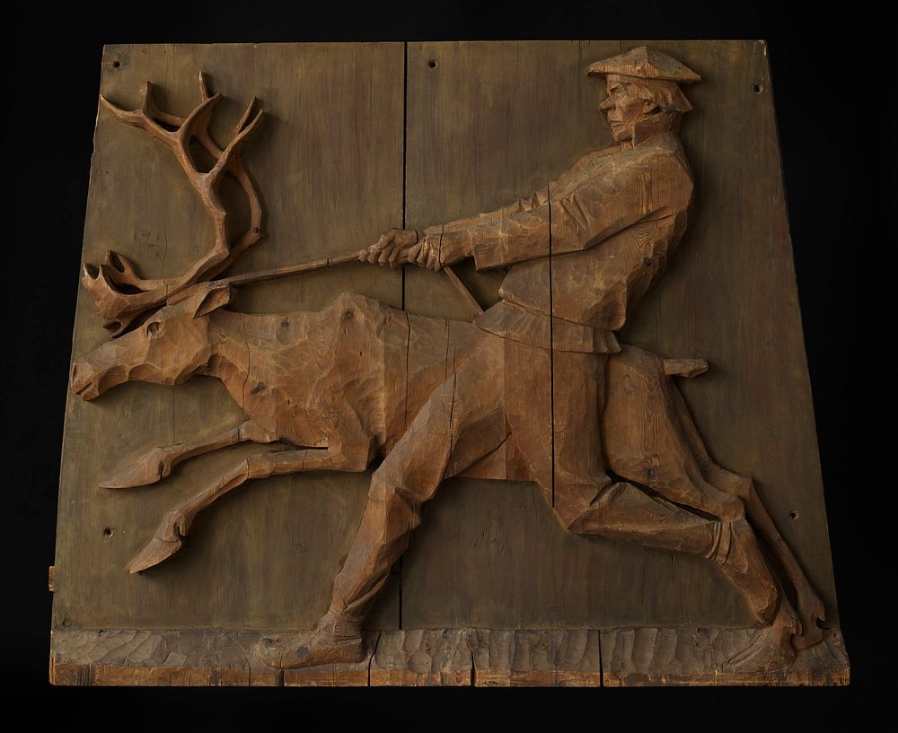 Lapp with reindeer, 1899 | Free Photo - rawpixel