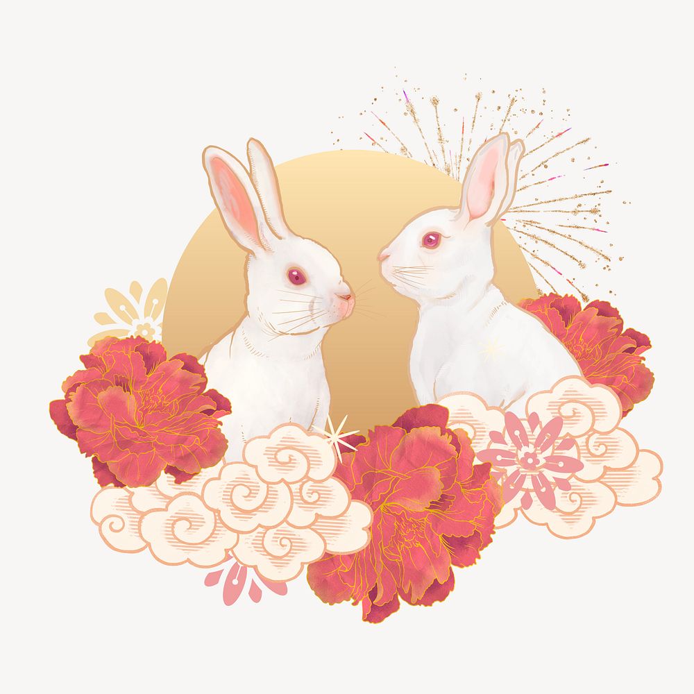 Year of Rabbit, Chinese zodiac | Premium Photo Illustration - rawpixel
