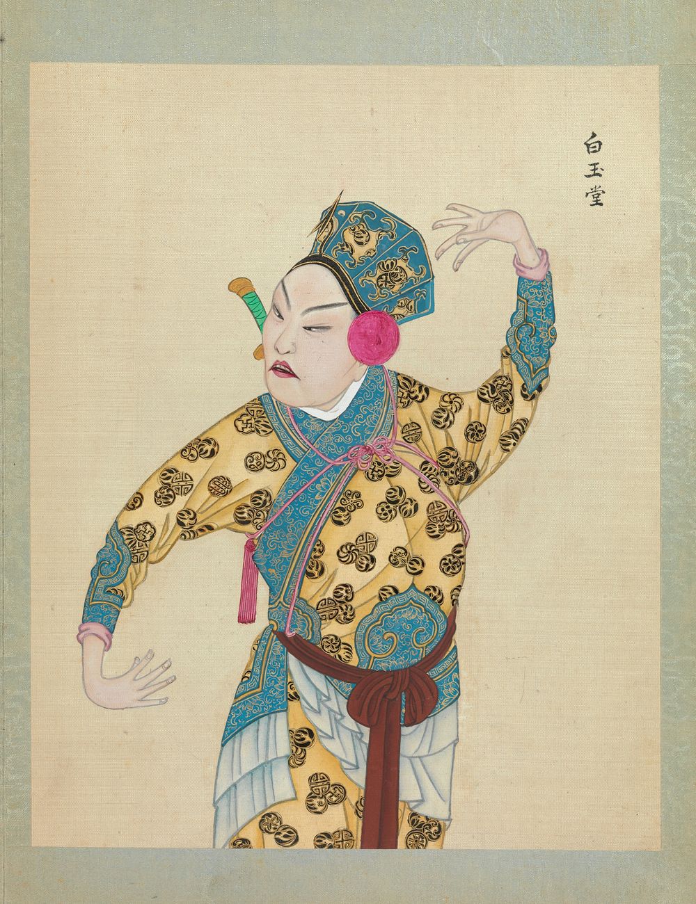 One Hundred Portraits Peking Opera | Free Photo Illustration - rawpixel