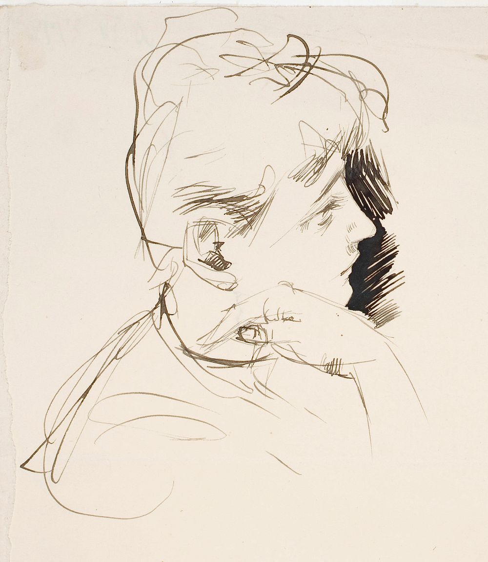 Portrait of a lady, study | Free Photo Illustration - rawpixel