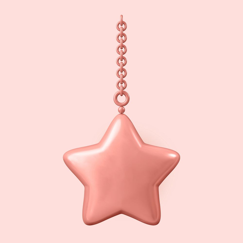 3D star sticker, pink shape | Premium PSD - rawpixel