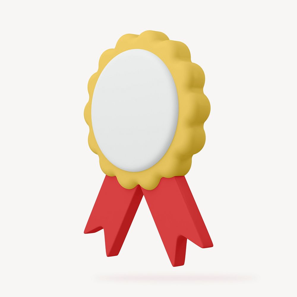 3D gold medal sticker, prize | Premium PSD - rawpixel