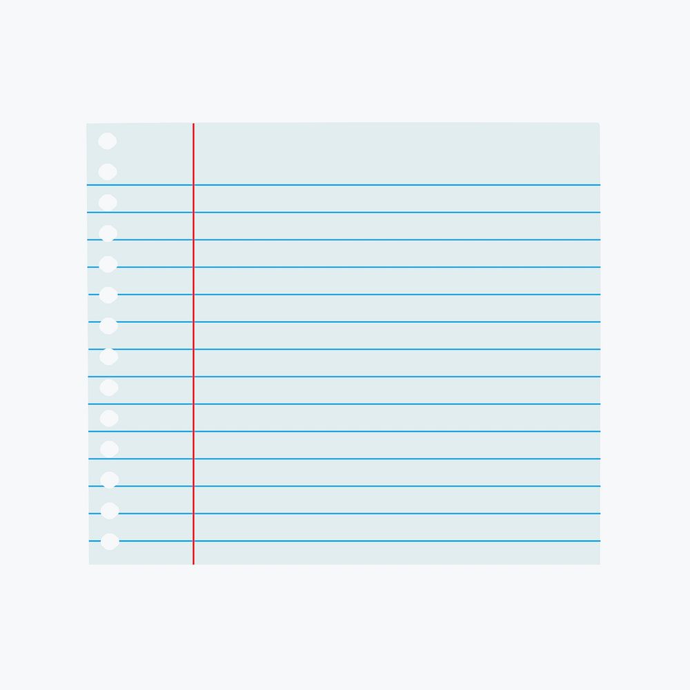 Ruled journal sticker note digital | Premium PSD - rawpixel