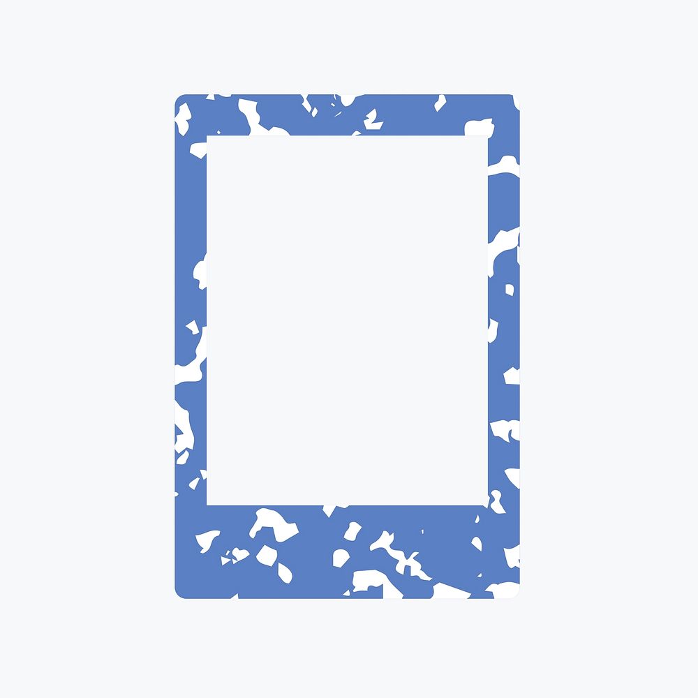 Terrazzo instant camera photo frame | Premium PSD - rawpixel