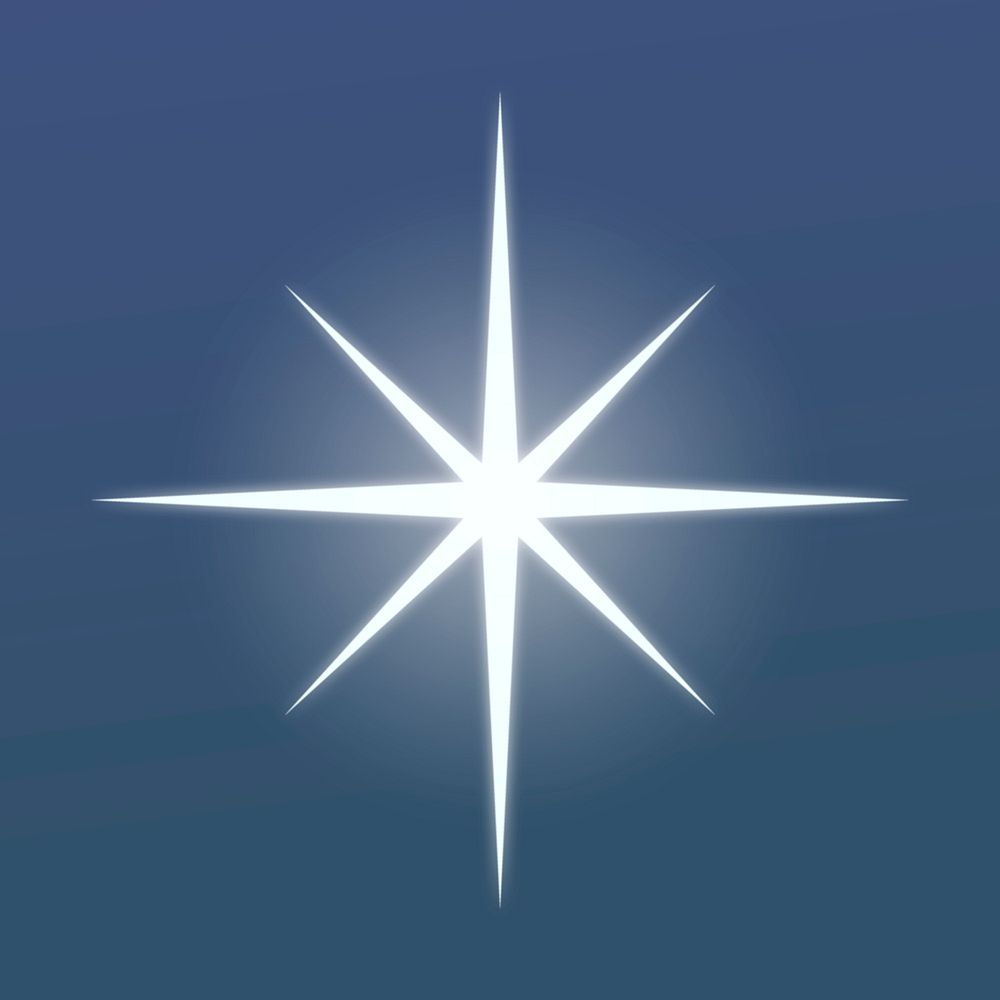 Sparkling star cartoon, white flat | Premium Vector - rawpixel