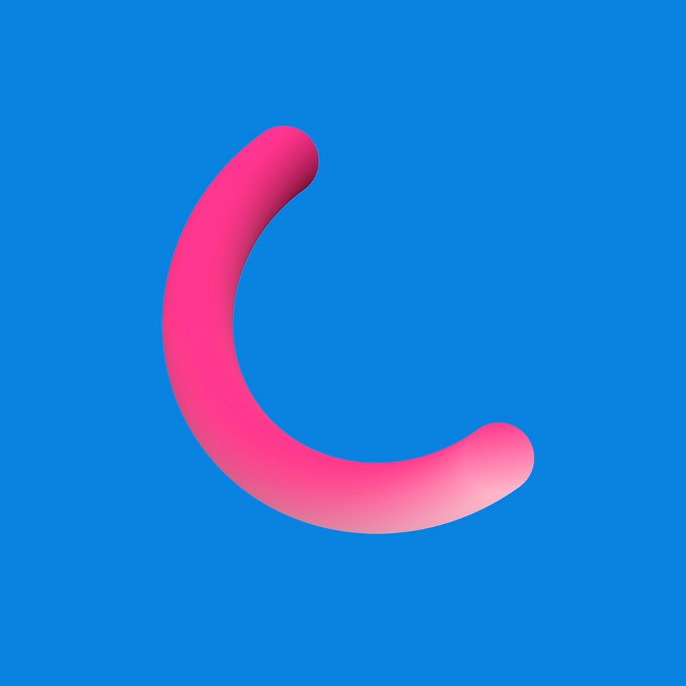 3D render semicircle shape design | Free Photo - rawpixel