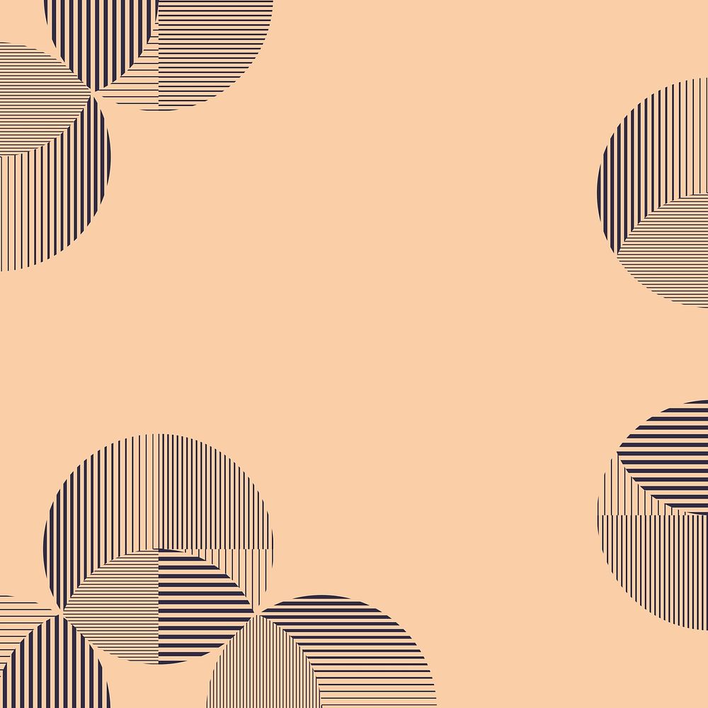 Geometric frame, cream background, abstract | Free Photo - rawpixel