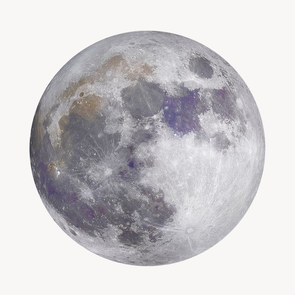 Planet moon, galaxy isolated image | Free Photo - rawpixel
