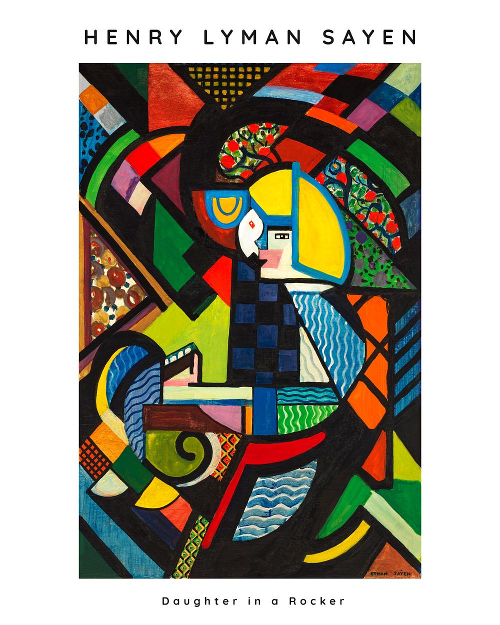 Henry Lyman Sayen abstract painting, | Premium Photo - rawpixel