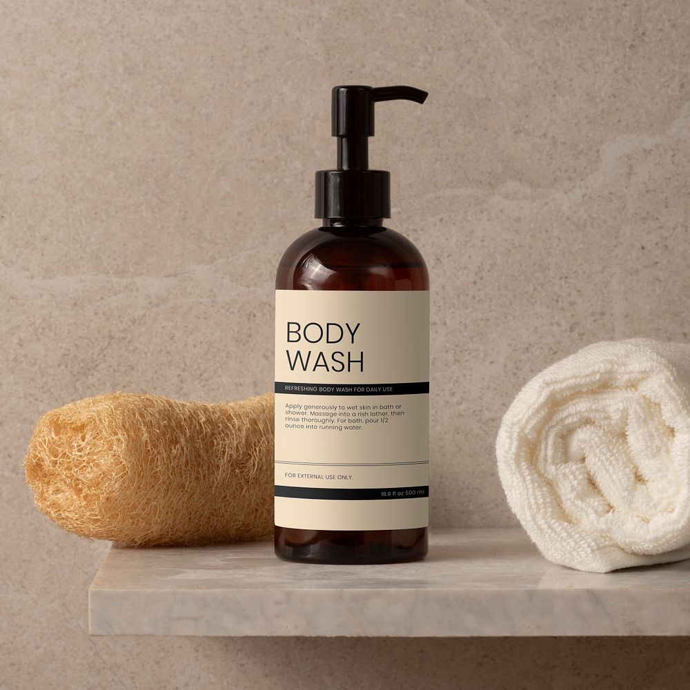 Body Wash Mockup Design Images | Free Photos, PNG Stickers, Wallpapers ...
