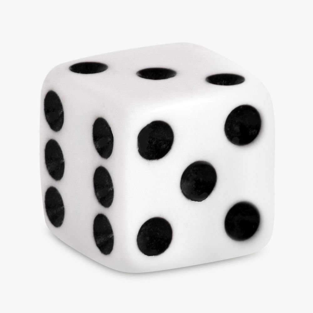 White dice isolated image | Free Photo - rawpixel
