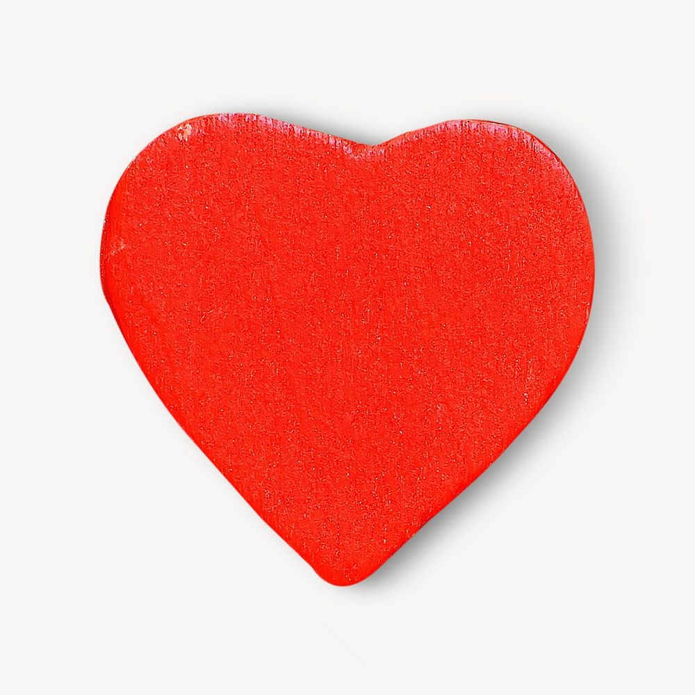 Red heart, isolated image | Free Photo - rawpixel