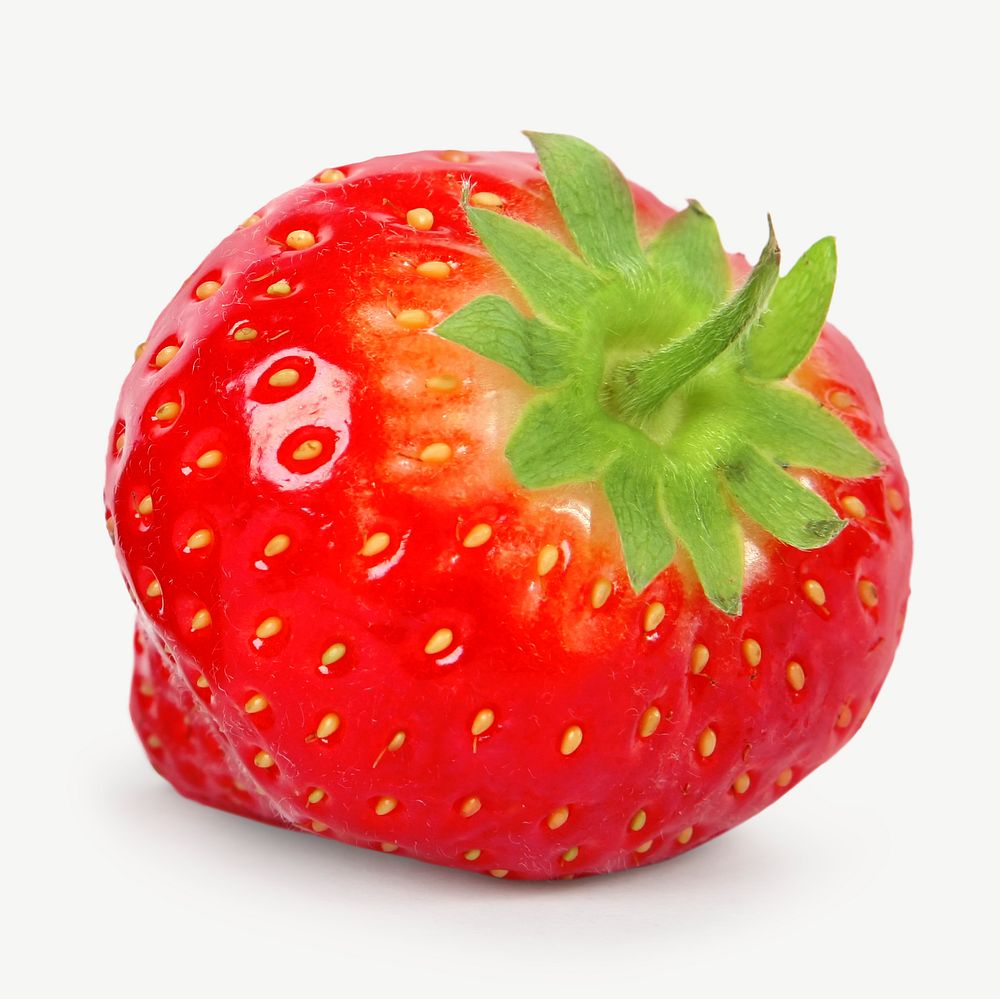 Red strawberry design element psd | Premium PSD - rawpixel