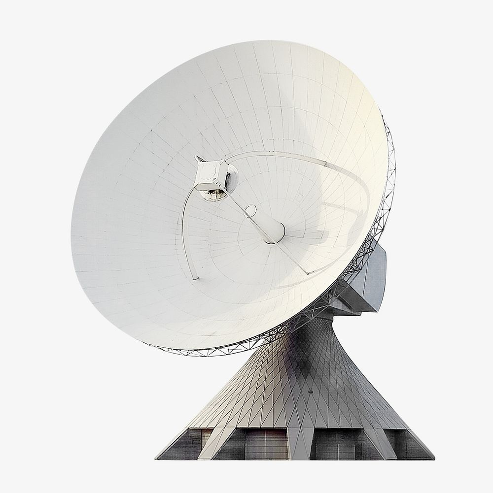 Satellite, isolated design | Free Photo - rawpixel