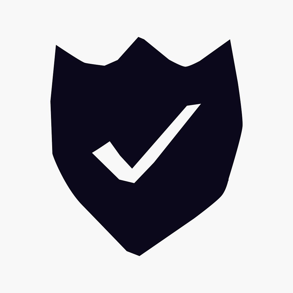 Check mark shield, paper craft | Premium Vector - rawpixel