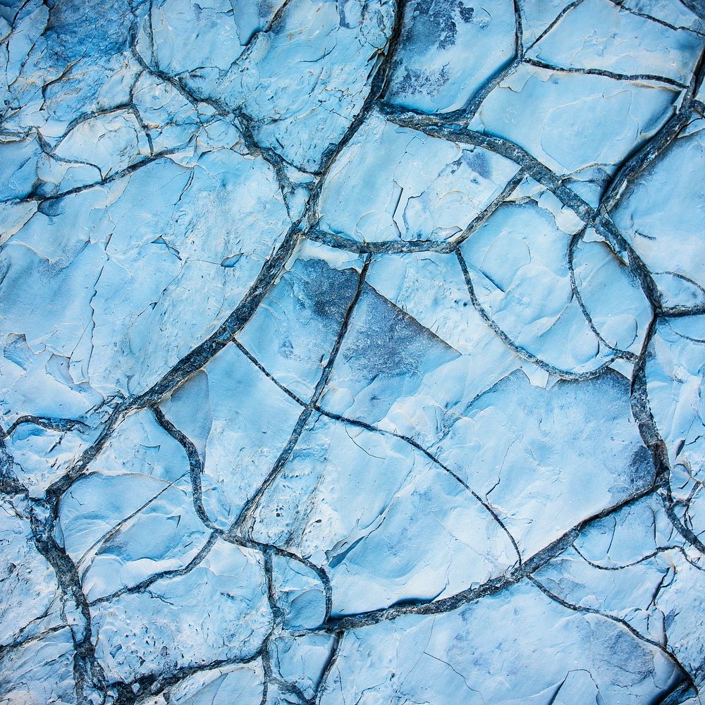 Cracked ground texture, blue background | Free Photo - rawpixel
