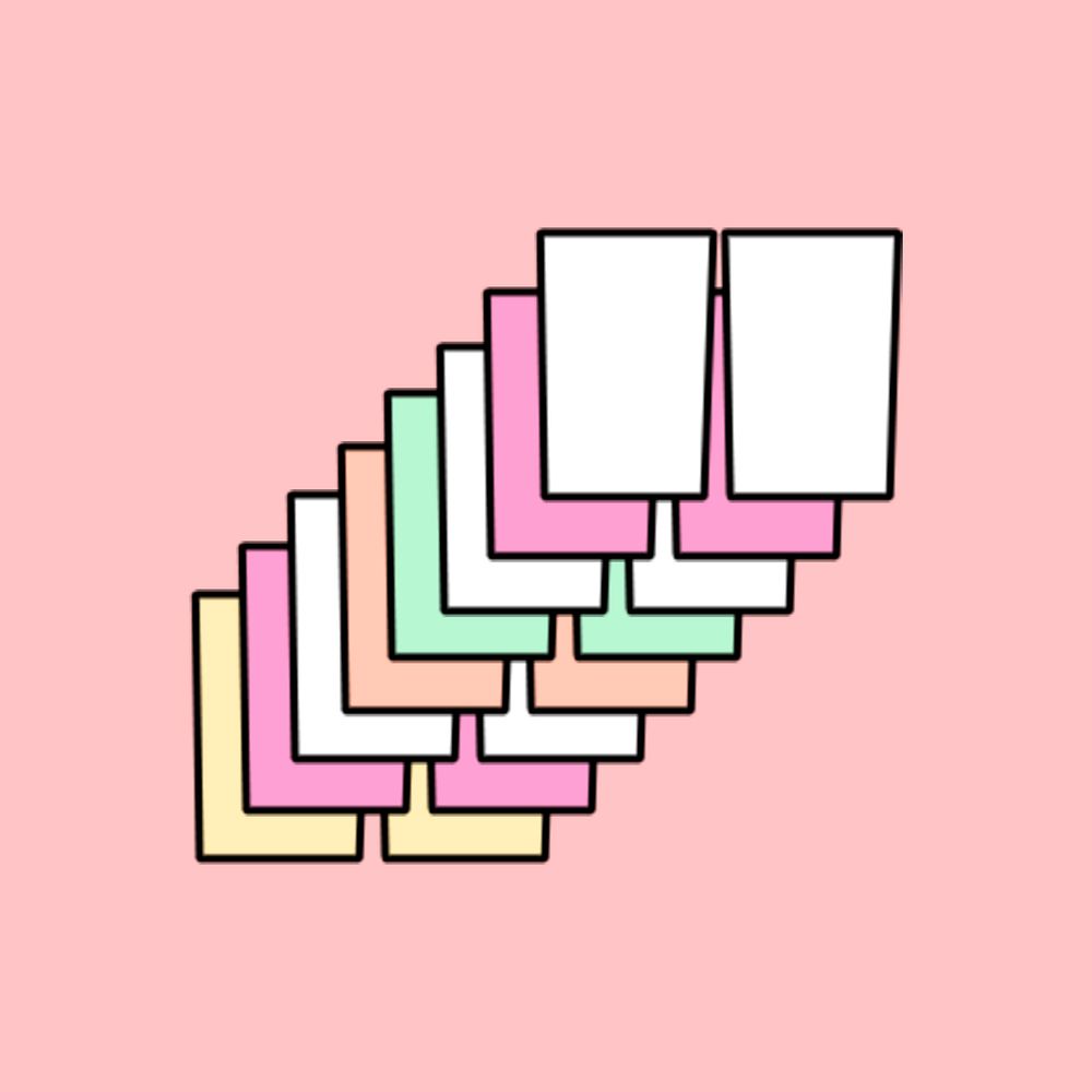 Quotation symbol pastel 3d psd | Free PSD - rawpixel